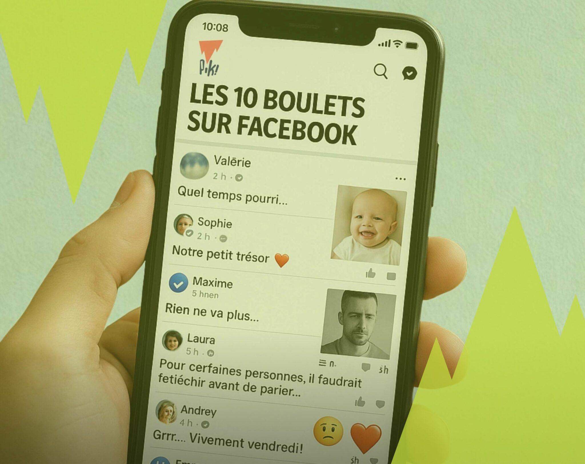Le top 10 des boulets sur Facebook | Pik